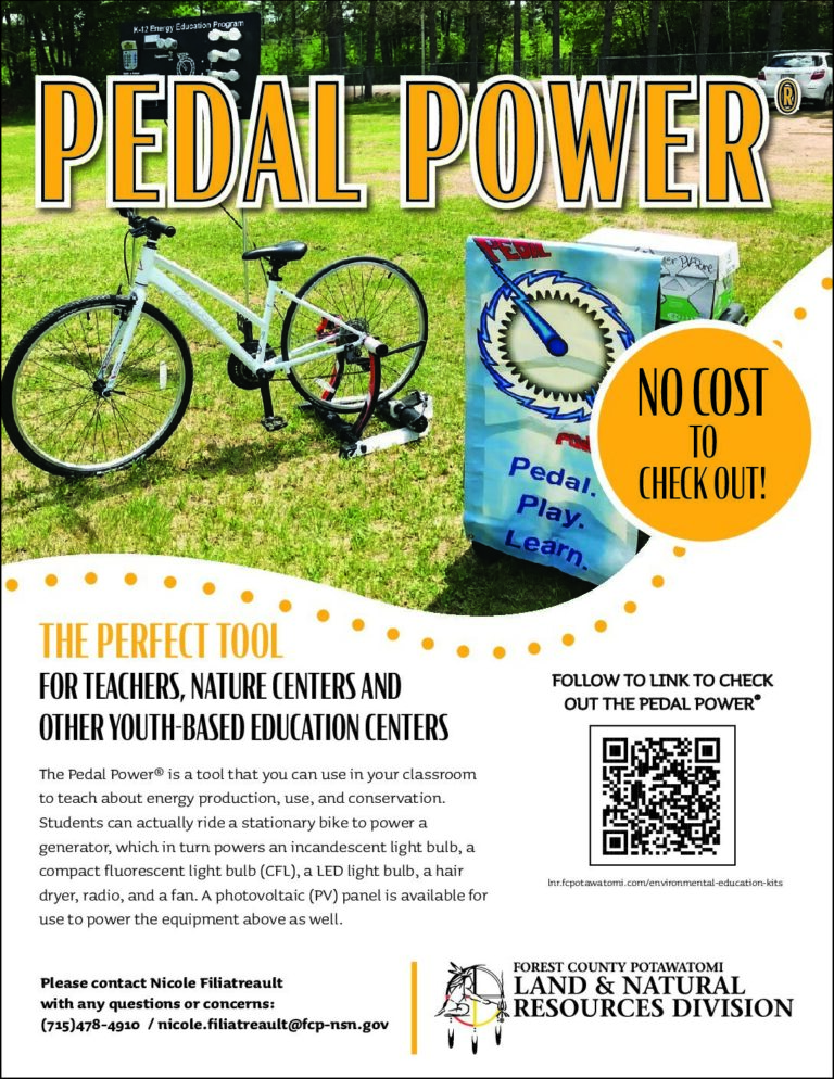 Pedal Power - Tribal Members Only